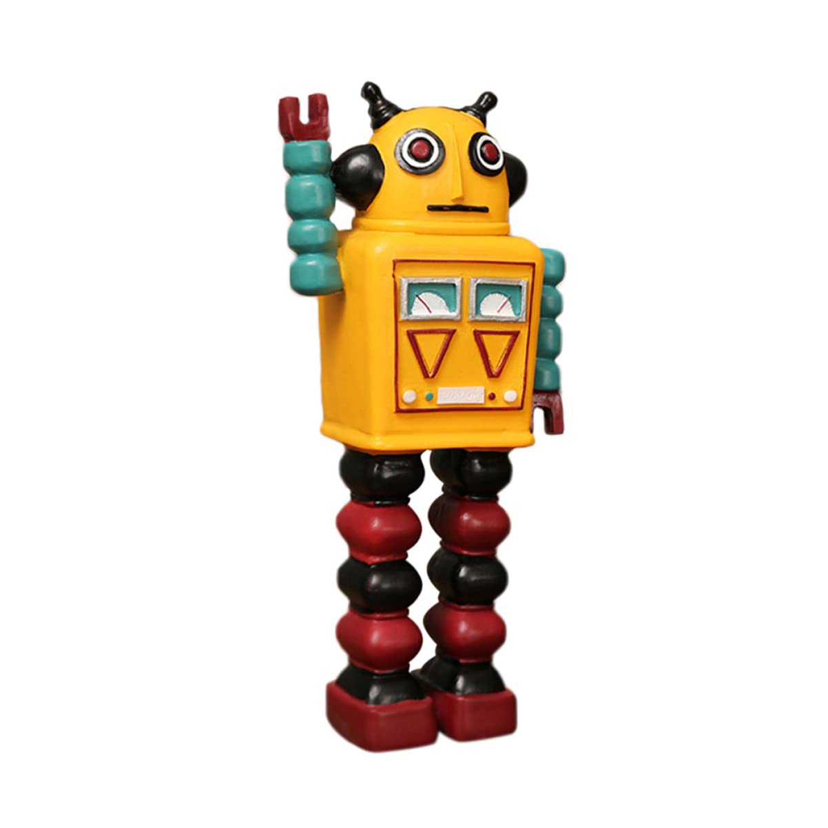 Amazon.com: Retro Robot Statue Robot Model Resin Robot Statue Desktop ...