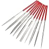 Mesee 10 Stück Mini Diamantfeile, 2 x 100mm Micro Diamond Feilen Set ...