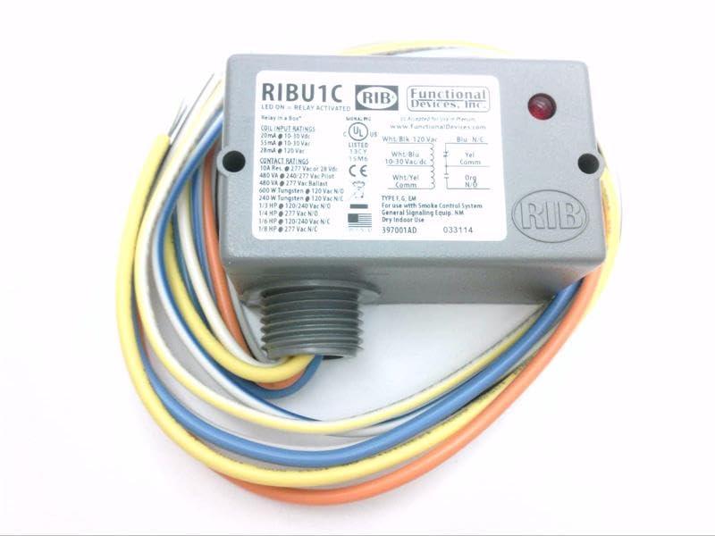 Amazon.com: Functional Devices Functional Devices RIBU1C Relay ...