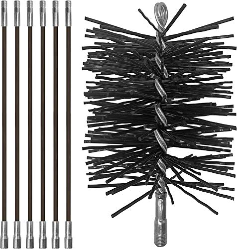 Amazon Best Sellers: Best Fireplace Chimney Brushes
