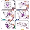 Amazon.com: Mifoci 48 Pcs Dog Paw Print Food Trays 5 lb Large Puppy ...