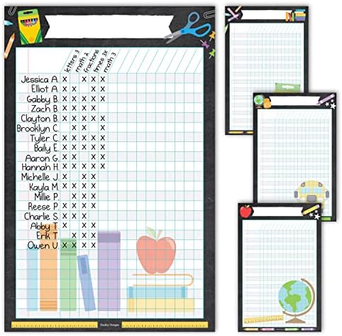 Amazon.com : Attendance Chart for Classroom Management - 8 Incentive ...