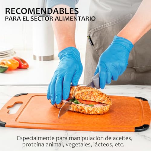 Guantes De Látex Azules - Ferreteria Y Herramientas