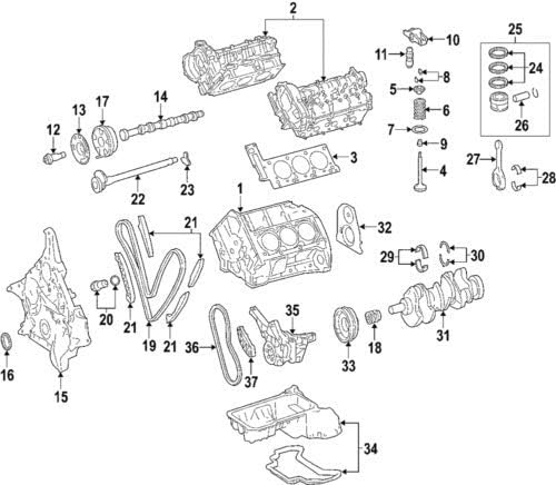 New Genuine Mercedes-Benz Head Gasket 2720161520 OEM, Head Gasket Sets ...