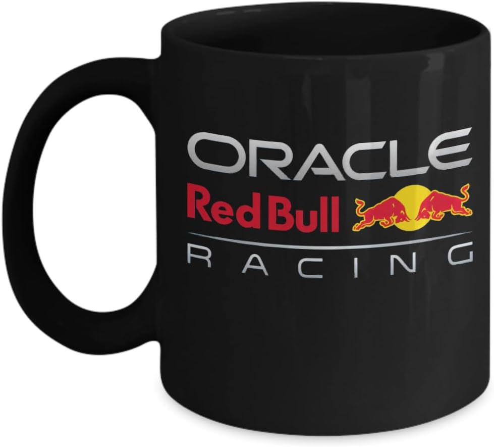 Amazon.com: Generic Oracle Red Bull Racing Coffee Mug Oracle Logo ...