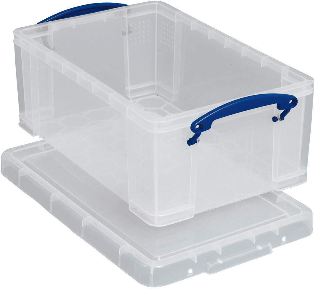 Really Useful Storage Box Plastic Lightweight Stackable 5 Litre ...
