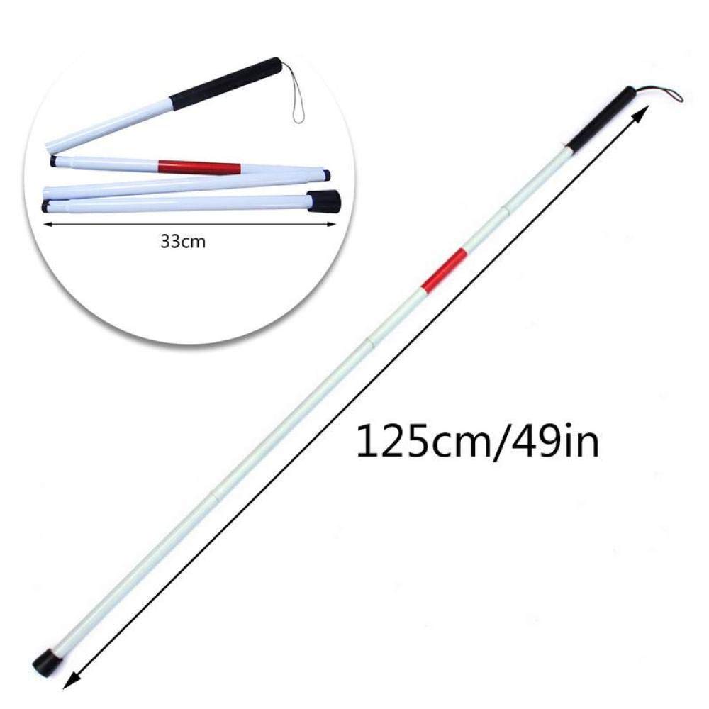 Buy Folding 4 parts of the blind cane, the blind cane of the visually ...