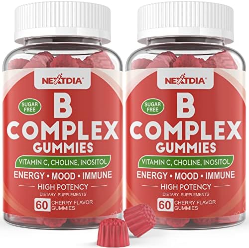 Amazon.com: Vitamin B Complex Gummies, Suger Free Vegan Vitamin B ...