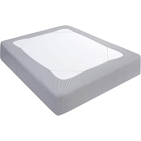 Amazon.com: Box Spring Cover Full Size, Elastic Fabric Wrap Around 4 ...