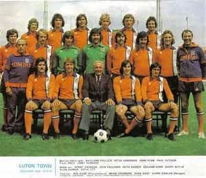 Luton Town 1974-75 collectable memorabilia retro football team picture ...