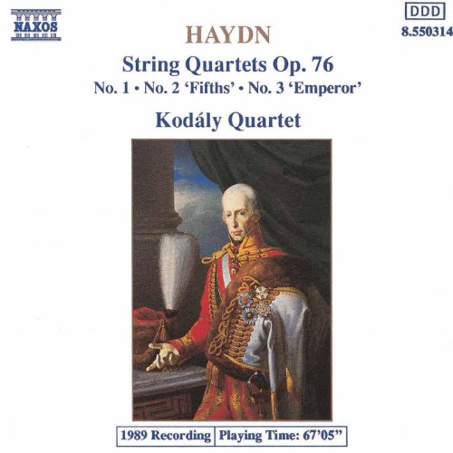 Haydn: String Quartets Op. 76, Nos. 1-3 by Kodály Quartet on Amazon Music - Amazon.co.uk