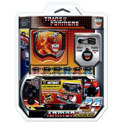 Amazon.com: PSP Transformers Autobots Classic Travel Kit : Video Games