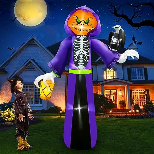 Amazon.com: Joiedomi 5 FT Tall Halloween Inflatable Three Characters on ...