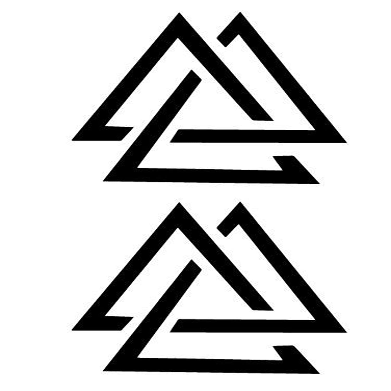 Simply Inked Valknut Semi-Permanent Tattoo Designer Semi-Permanent ...