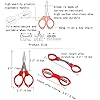 Amazon.com: 30 pcs Mini Travel Folding Scissors,Portable Scissors ...