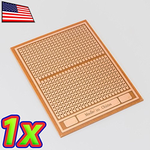 UPGRADE INDUSTRIES [1x] 7 x 9cm DIY PCB Prototype Circuit Solder Bus ...