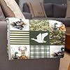 Amazon.com: Wild Duck Mallard Throw Blanket, Ultra Soft Flannel Home ...