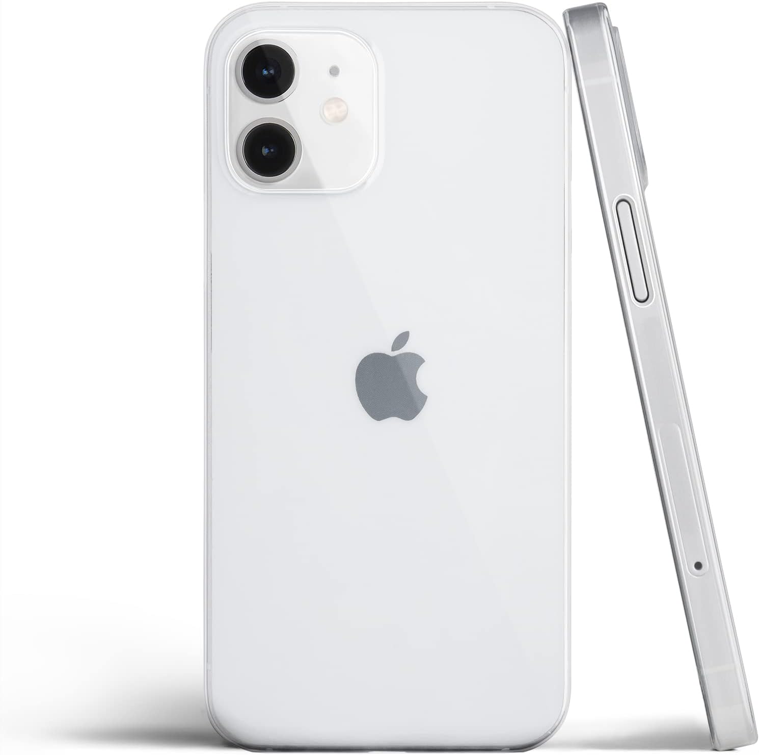 Amazon.com: totallee Thinnest Clear iPhone 12 mini Case, Thin Cover ...
