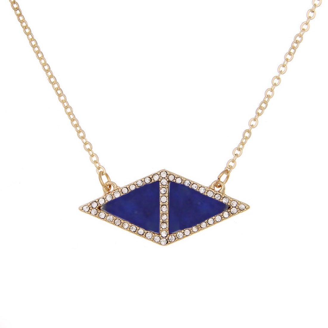 Blingg Double Triangle Necklace Gift for Girls/Women : Amazon.in: Fashion