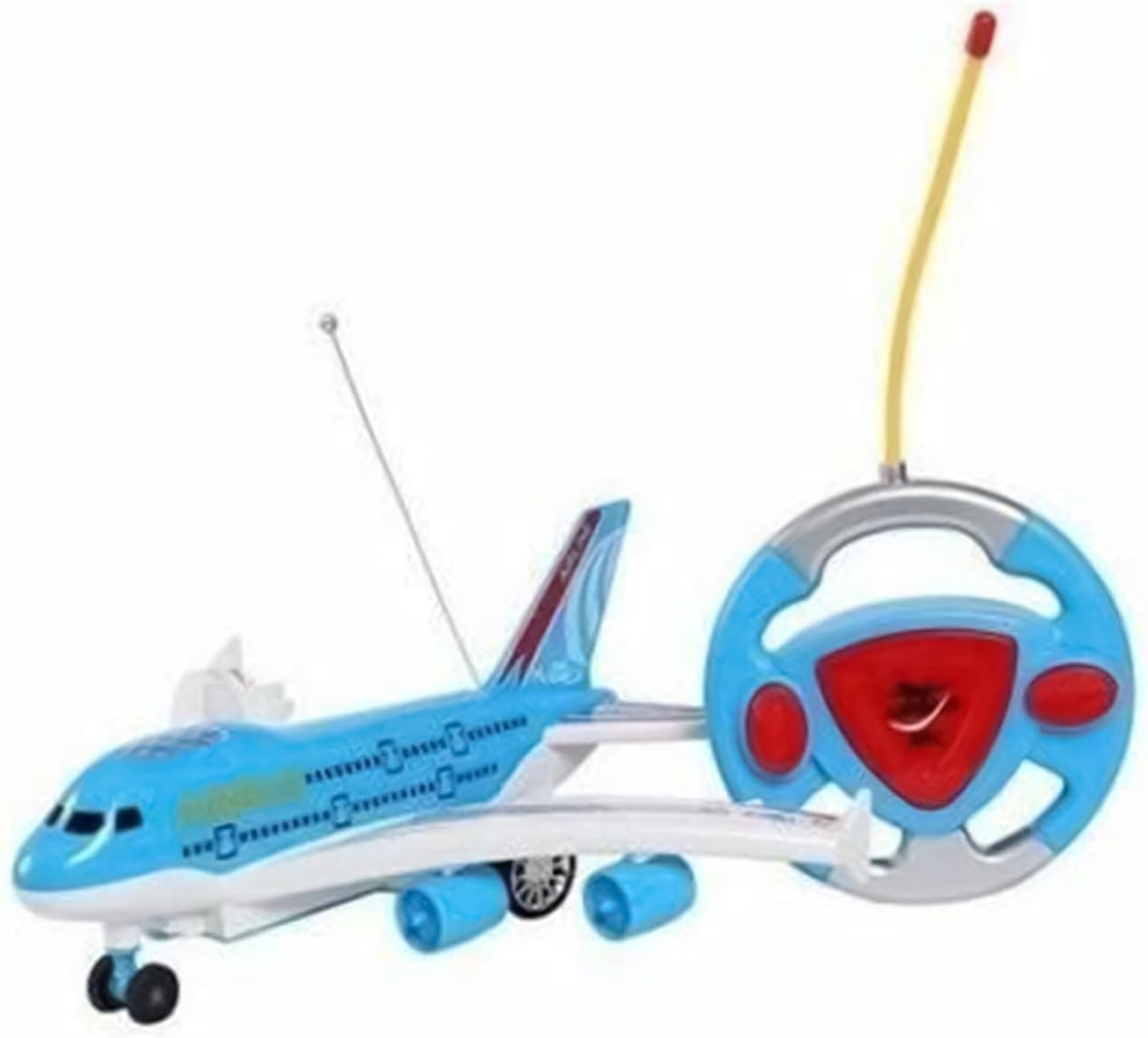 PNJB Air Bus Remote Control Plane, Electric Aeroplane RC Kids Toy Gift, High-Speed RC Aeroplane ...