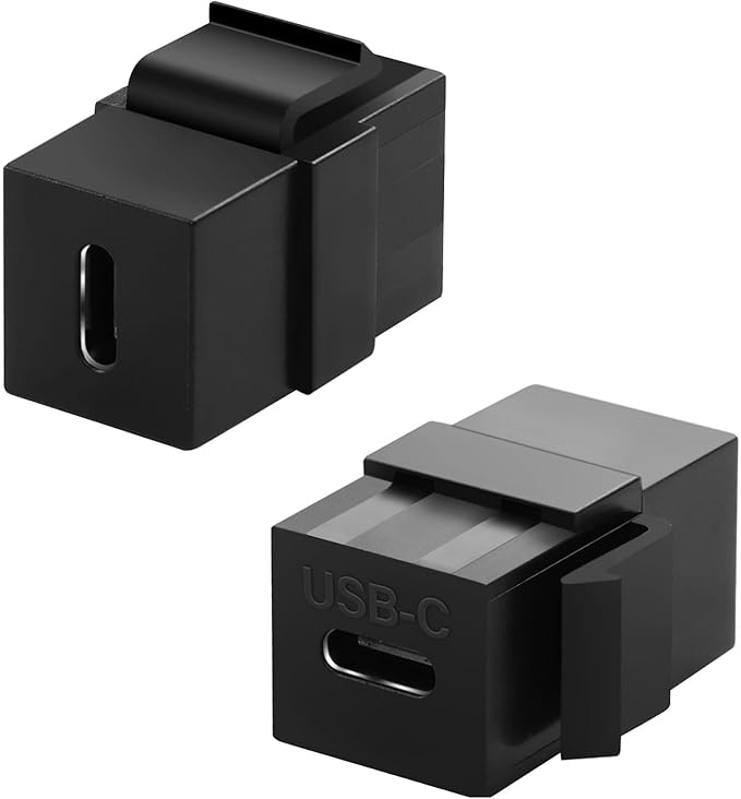 Amazon.com: QIANRENON USB C 3.1 Keystone Connector 10Gbps USB Type C 3. ...