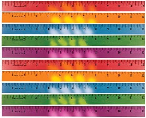 Colored Wooden Rulers