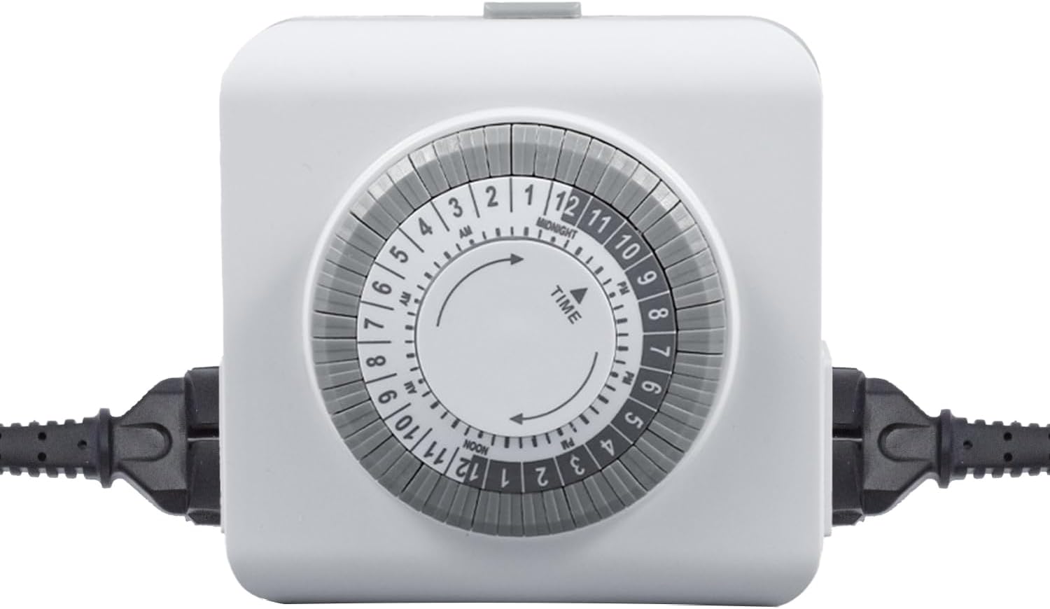 Amazon.com: G-ELEK Timers for Electrical Outlets Indoor, 24-Hour Dual ...