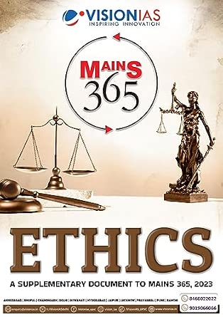 Buy VISION IAS MAINS 365 ( CLASSROOM STUDY MATERIAL ETHICS 2024 ...