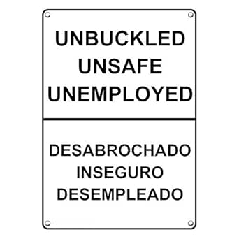 Weatherproof Plastic Vertical ANSI Caution Open Door Slowly - Abra La ...