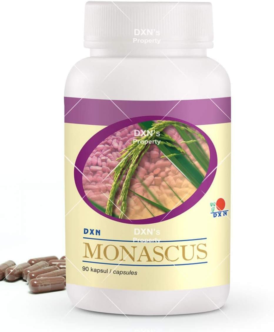 Amazon.com: LIMITEDBONUSDEAL DXN Monascus 90 Capsules (2 Bottle ...