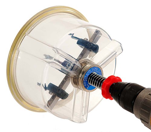 Hole Pro X-148 1-7/8" to 6" Twin Blade Adjustable Hole Cutter, Cuts ...