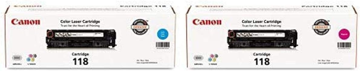 Amazon.com: Canon Original 118 Toner Cartridge - Cyan Original 118 ...