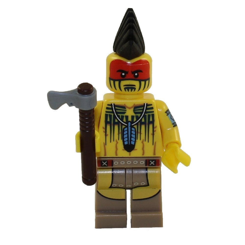 Amazon.com: Lego Serie 10 Tomahawk Warrior Mini Figura : Juguetes y Juegos