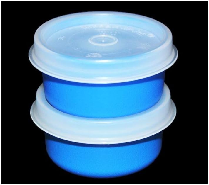Amazon.com: Tupperware Set of 2 Smidgets 1 Ounce Mini Containers Blue ...