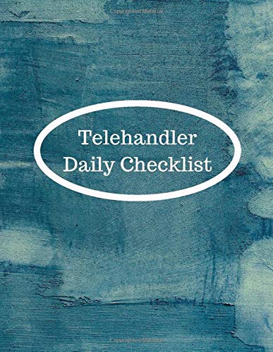 Telehandler Daily Checklist Keep A Record Of Your Telehandler Routine ...