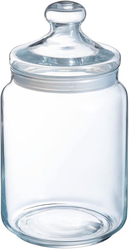 Luminarc Dose Big Pot Club Jar with lid 2 Litre, 1 Piece : Amazon.co.uk ...