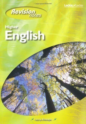 Leckie - HIGHER ENGLISH REVISION NOTES by Larry Flanagan (2005): Larry ...