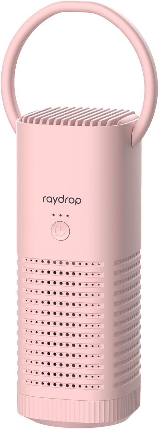 Amazon.com: raydrop Portable Mini Air Purifier, Cordless Small HEPA Air ...