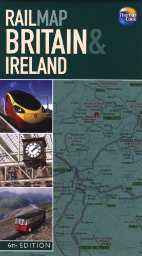Amazon | Thomas Cook Rail Map Britain & Ireland (Rail Maps) | Thomas ...
