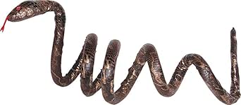 Amazon.com: Sunstar Poseable Brown Snake Halloween Prop : Toys & Games