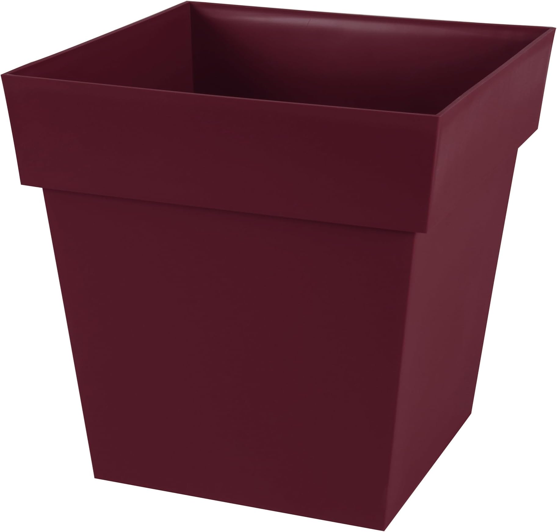 EDA - Pot de Fleur Carré Toscane 39 cm - Volume 38 L - 39 x 39 x H.39 ...