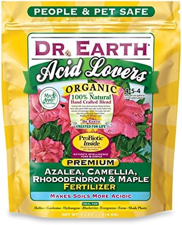 Amazon.com : Dr. Earth 703P Organic 4 Azalea/Camellia/Rhododendron Acid ...