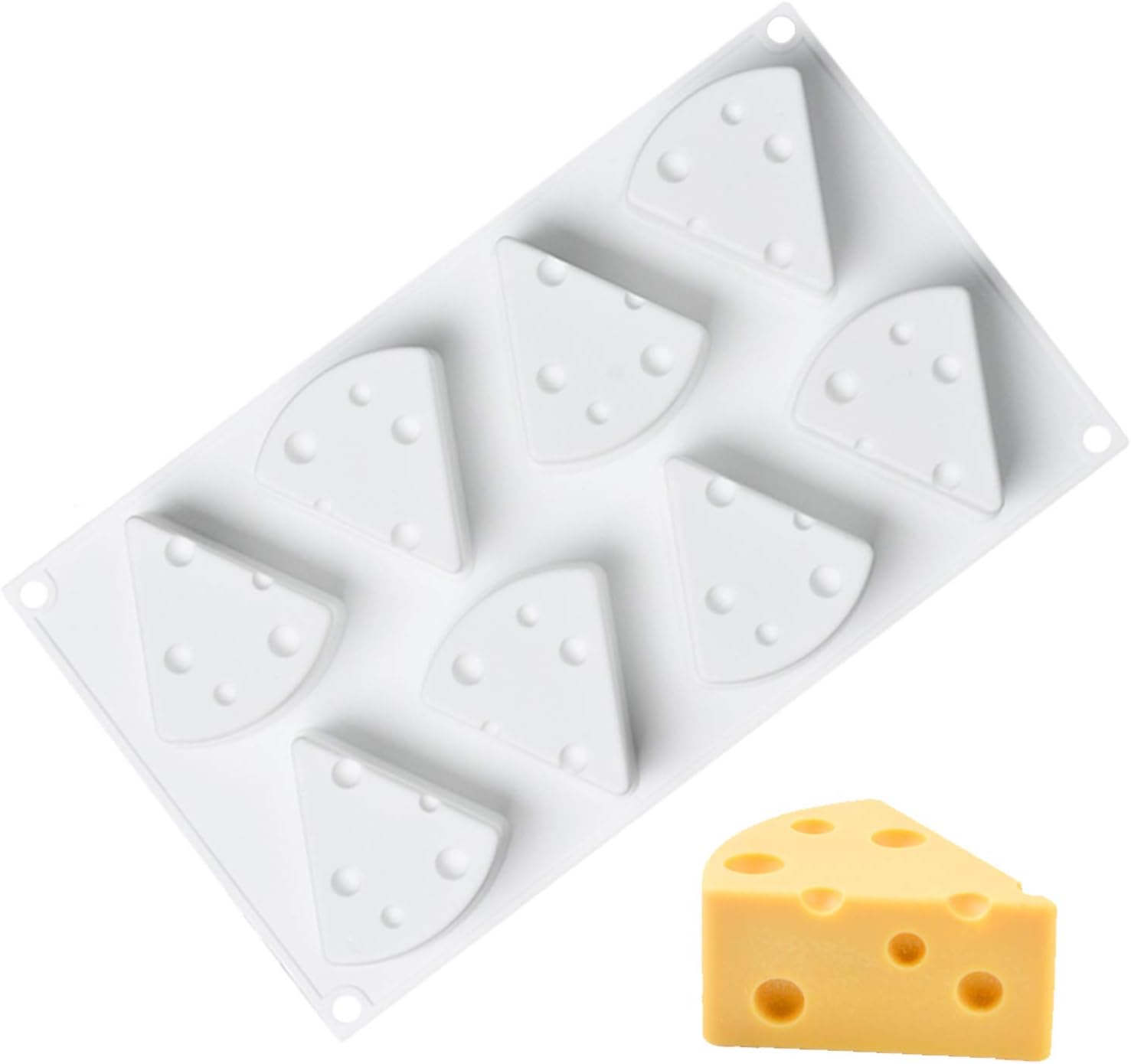 Amazon.com: OCPO KITCHEN Cheese Silicone Baking Mold for Mousse Cake ...