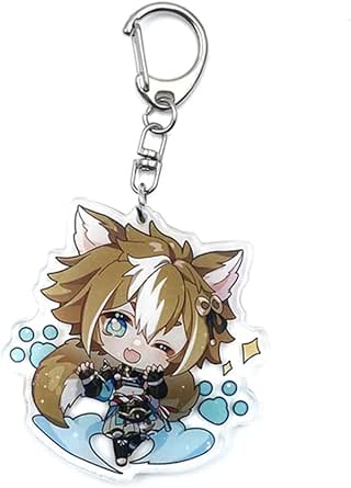 XMKMHomeLove New Genshin Impact Gorou Figures Acrylic Keychain G Shaped ...