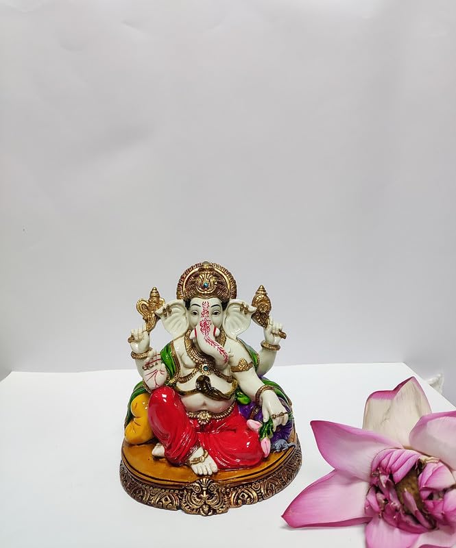 Buy PRATIMA Polyresin Ganesh Idol|Vinayaka Statue|Ganpati Murti|Ganesha ...