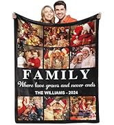 Amazon.com: Yoke Style Custom Blanket with Picture, Customized Throw ...