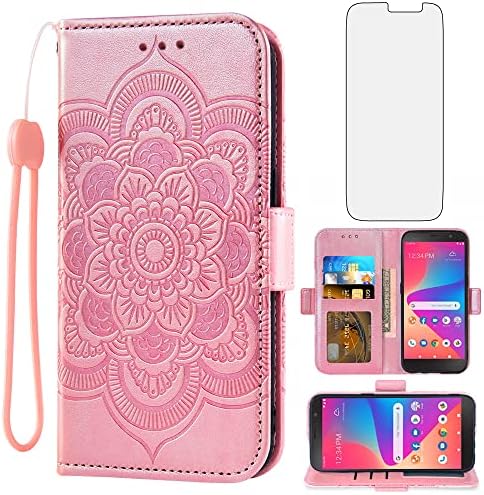 Amazon.com: Asuwish Phone Case for Tracfone BLU View 2 B130DL B131DL ...