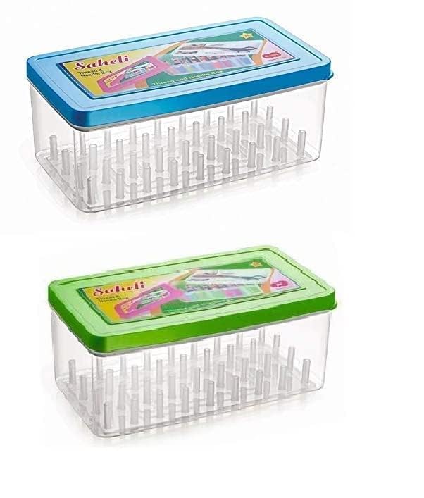 Spear Online Thread and Needle Box - Big Size 36 spools Empty Thread ...