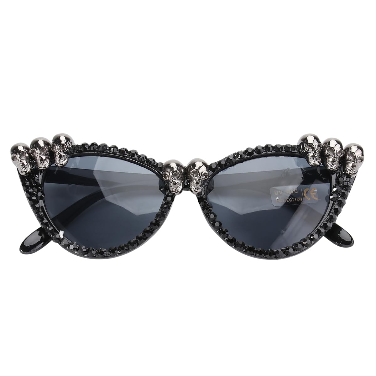 Amazon.com: SOIMISS Halloween Eyeglasses Skull Sunglasses Vintage ...