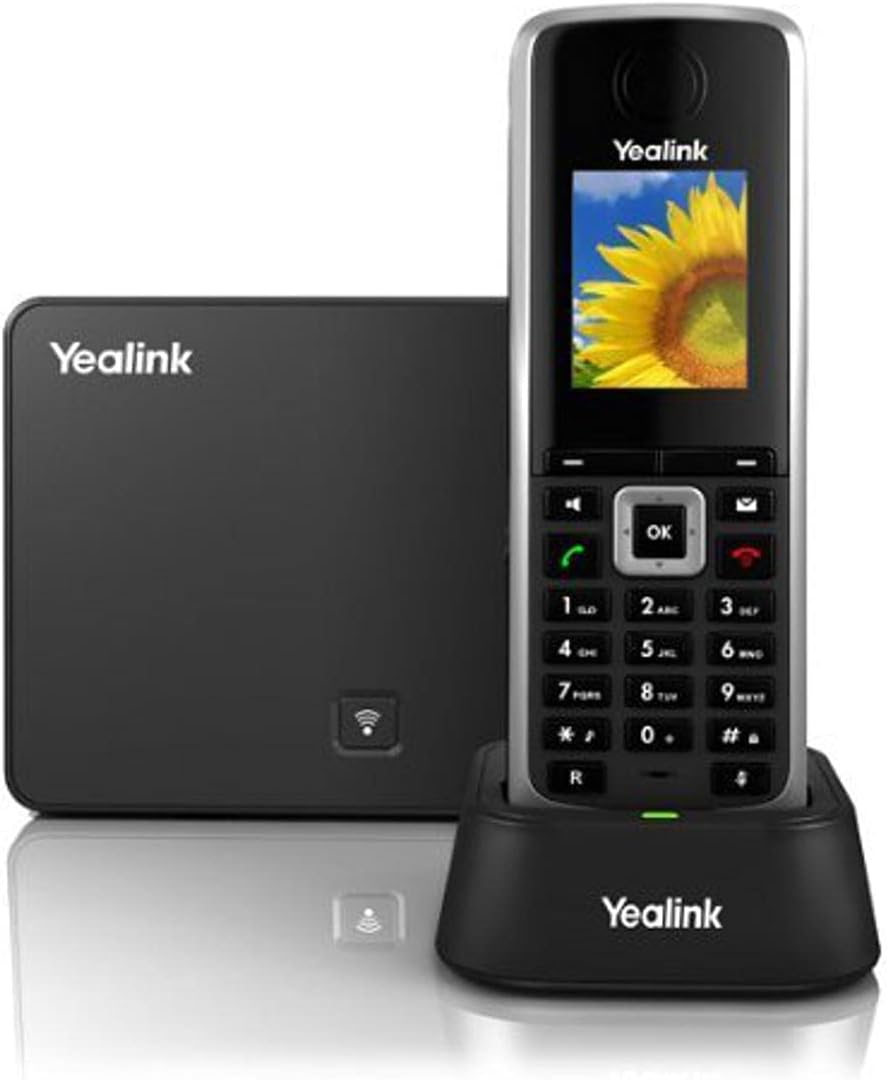 Yealink W52P Cordless VoIP Phone, Charger and Base Station | for use ...